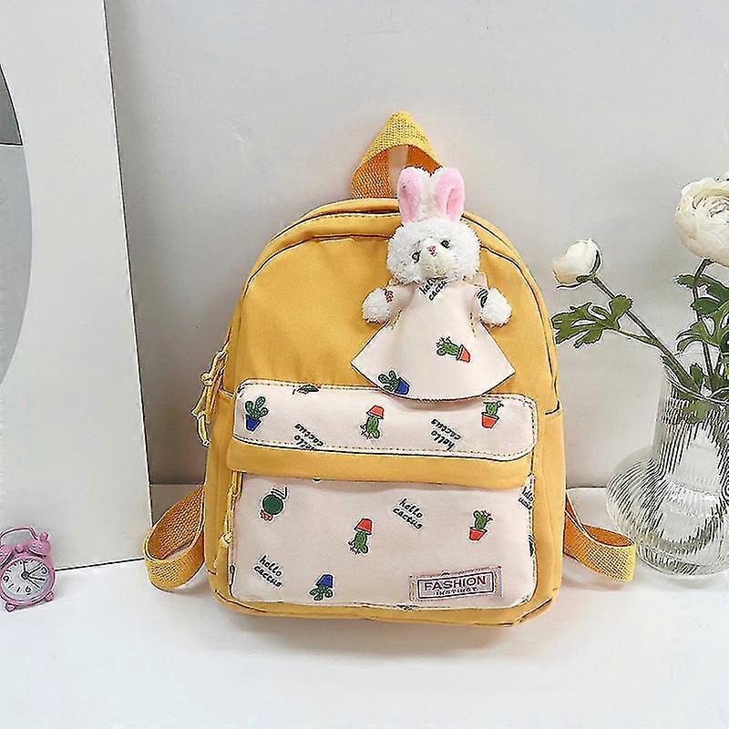 Kids Backpack Kindergarten Kids Backpack For Girls Rabbit Bookbag With ...