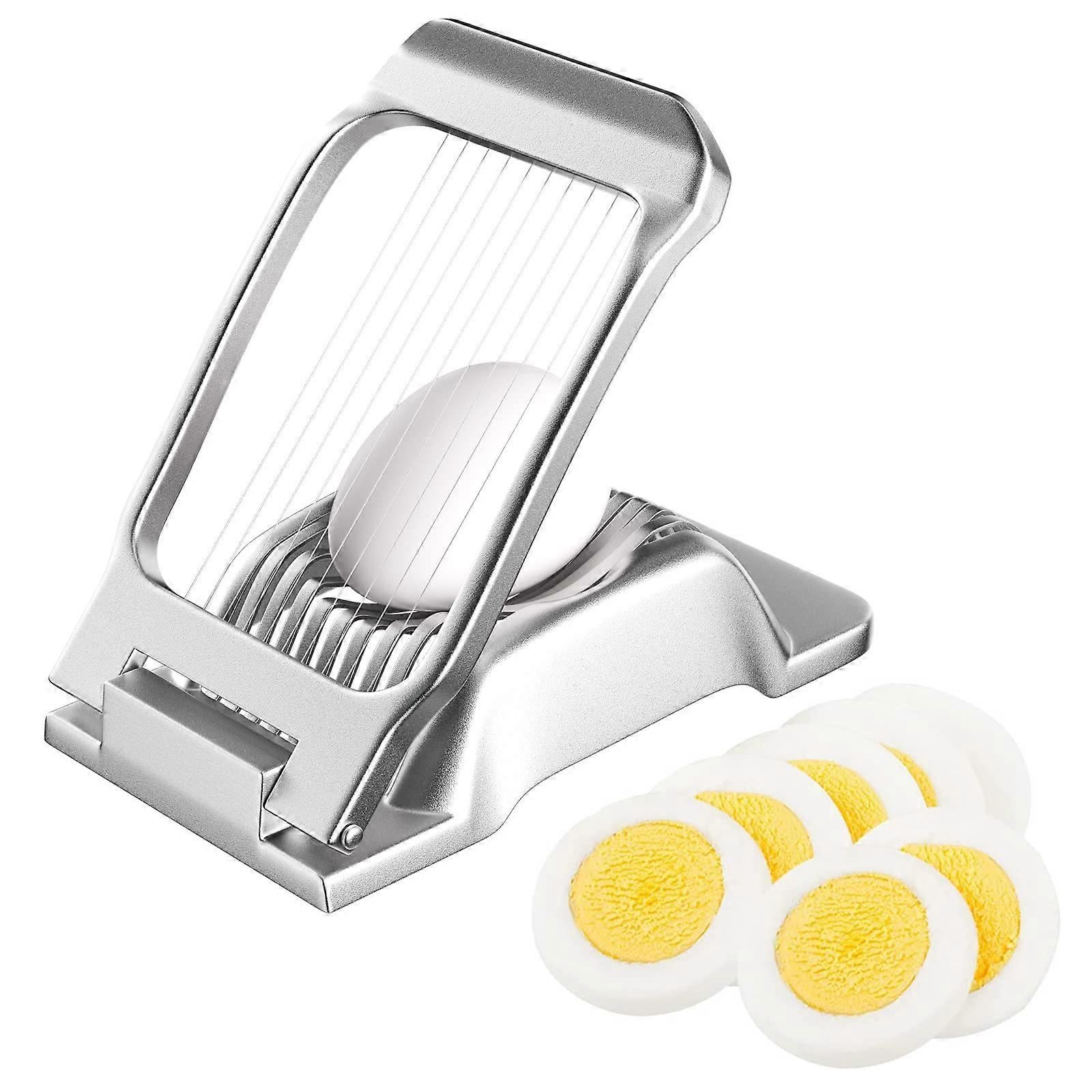 Professional Egg Cutter Robust Aluminum Egg Slicer Wires Individual and ...