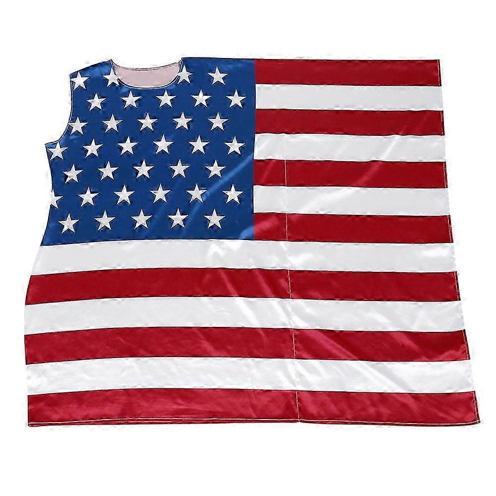 Women, Men and Kid USA American Flag Independence Day Cape Cloak ...