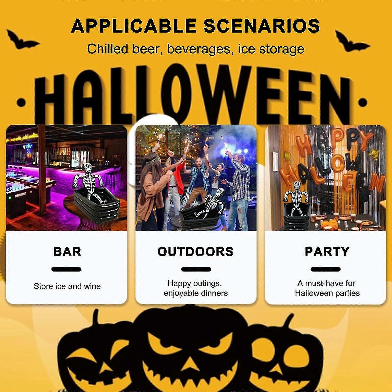 Halloween Party Decorations Inflatable Cooler, Cans Halloween Party ...