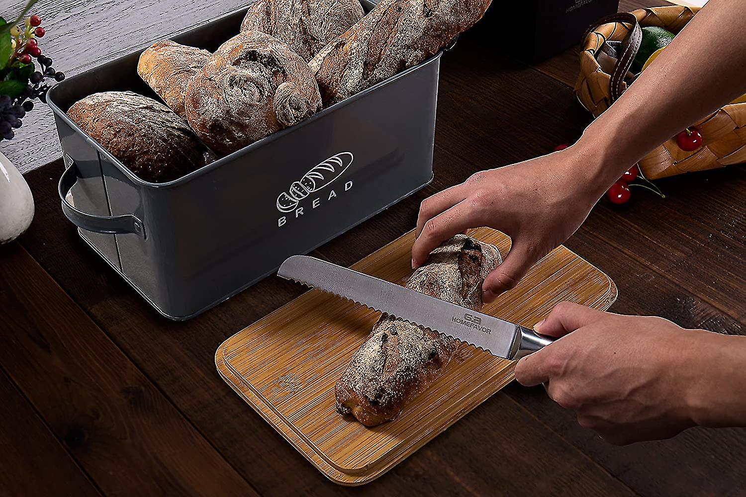 Bread Box Bread Box Metal Pastry Box Container For Storing Bread Cake ...