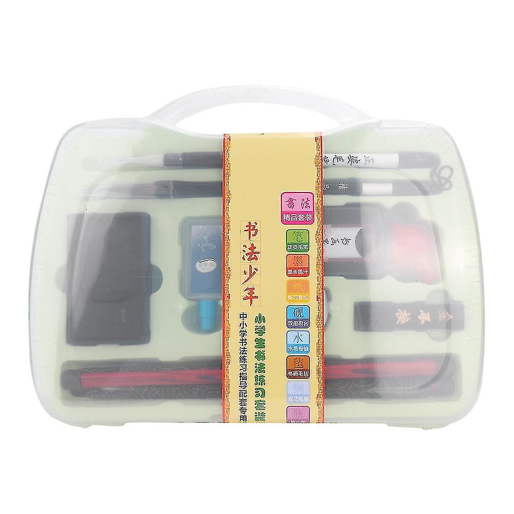 Traditional Chinese Calligraphy Set Brush Pen Ink Water Writing Paper ...