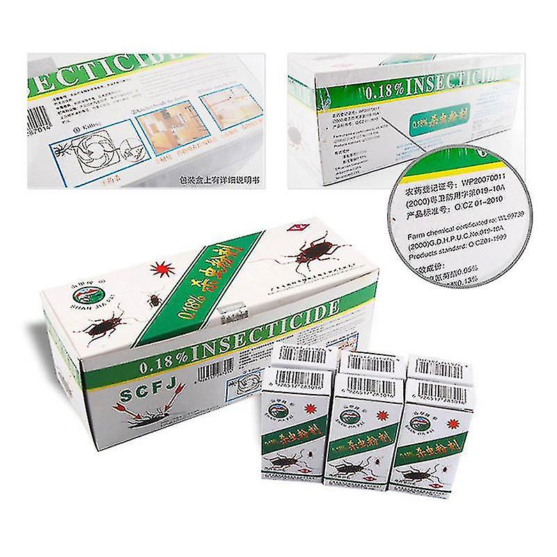 Šváb Medicína Insekticid Prášek Insekticid Blecha Vši Killer Tick Ant ...