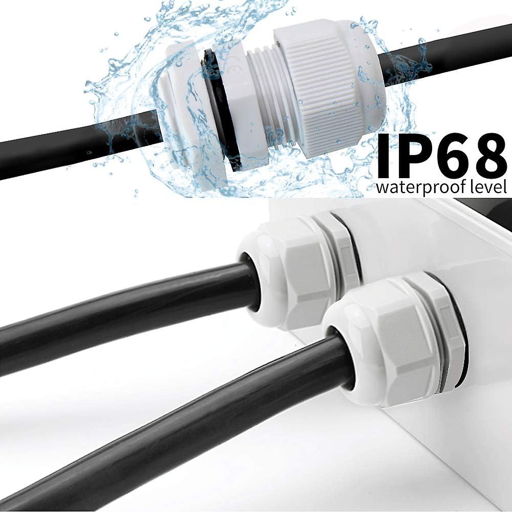 Cord Grip Cable Glands Kit For Electrical Box Npt Waterproof Nylon ...