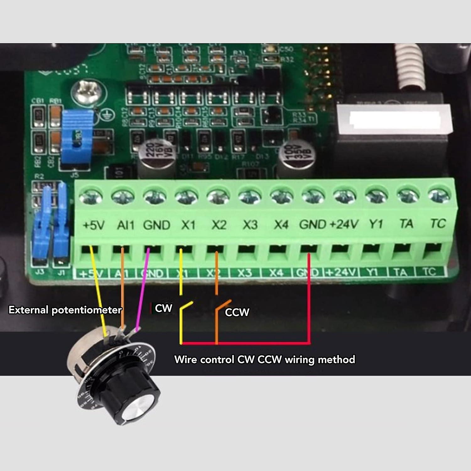 Single To Three Phase Converter, Variable Frequency Drive, Ac 220-240v with Rs485 Vector Control ...