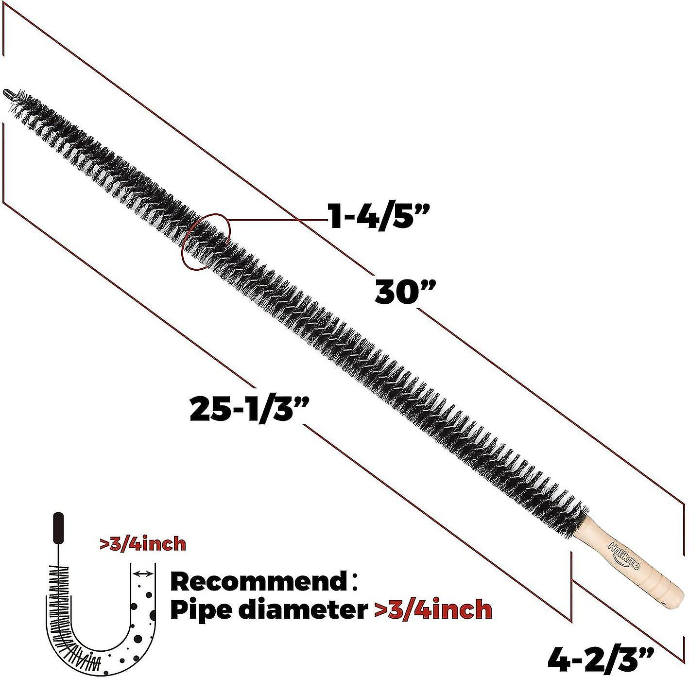 Radiator Cleaner Brush, 2 Pack Radiator Duster, Long Flexible With Wood ...