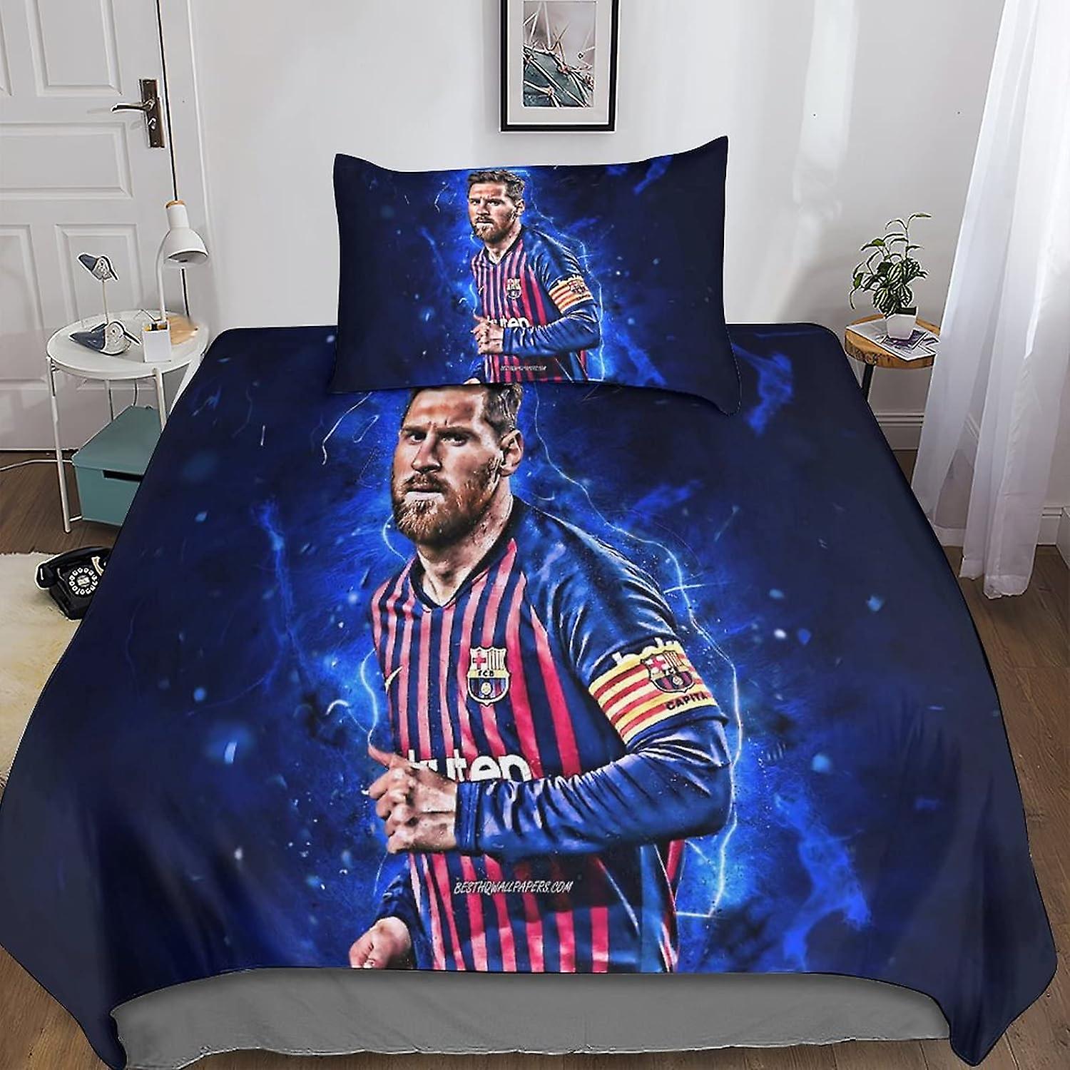 Lionel Messi Multi Colour Luxury , Daytime Duvet Cover 3D Printed ...