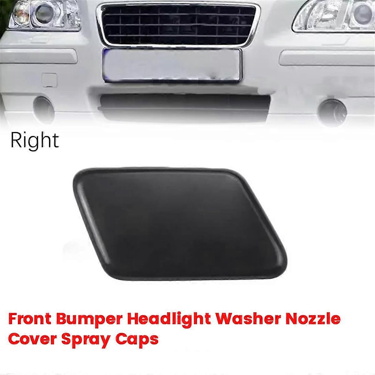 Car Front Bumper Headlight Washer Nozzle Cover Jet for S60 2005-2009 ...