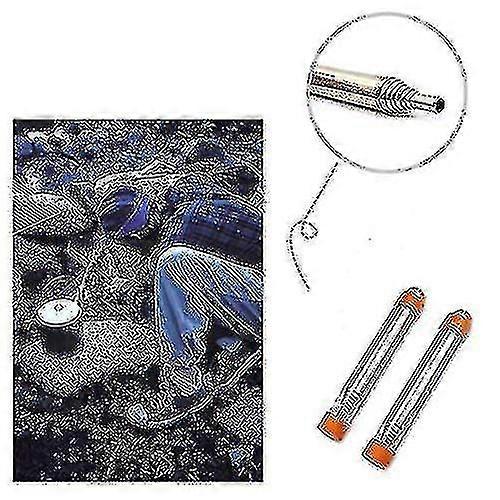 6 Pieces Collapsible Stainless Steel Fire Bellow, Collapsible Outdoor ...