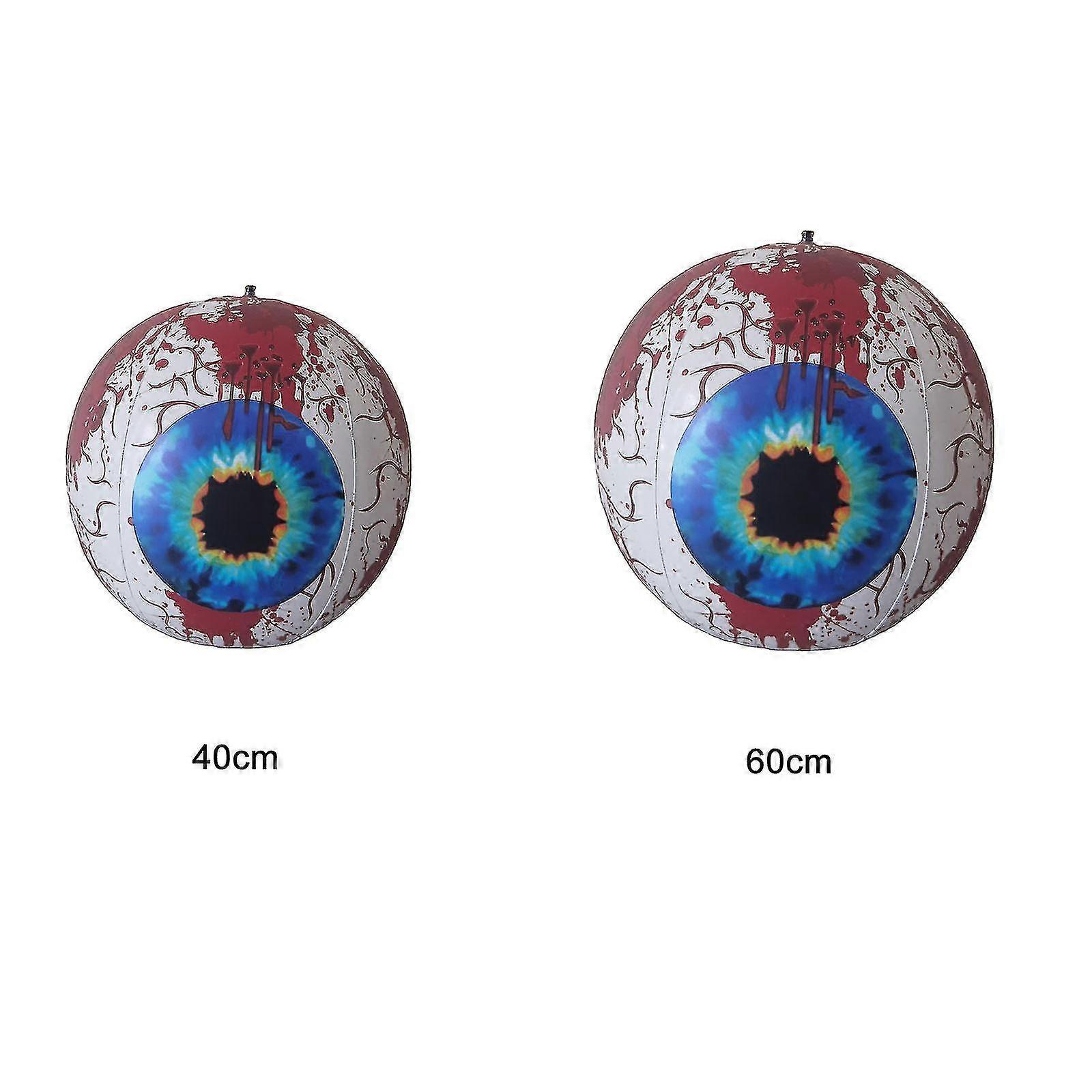 Halloween Decoration Inflatable Eyeball 40 cm, Horror Eyeball ...