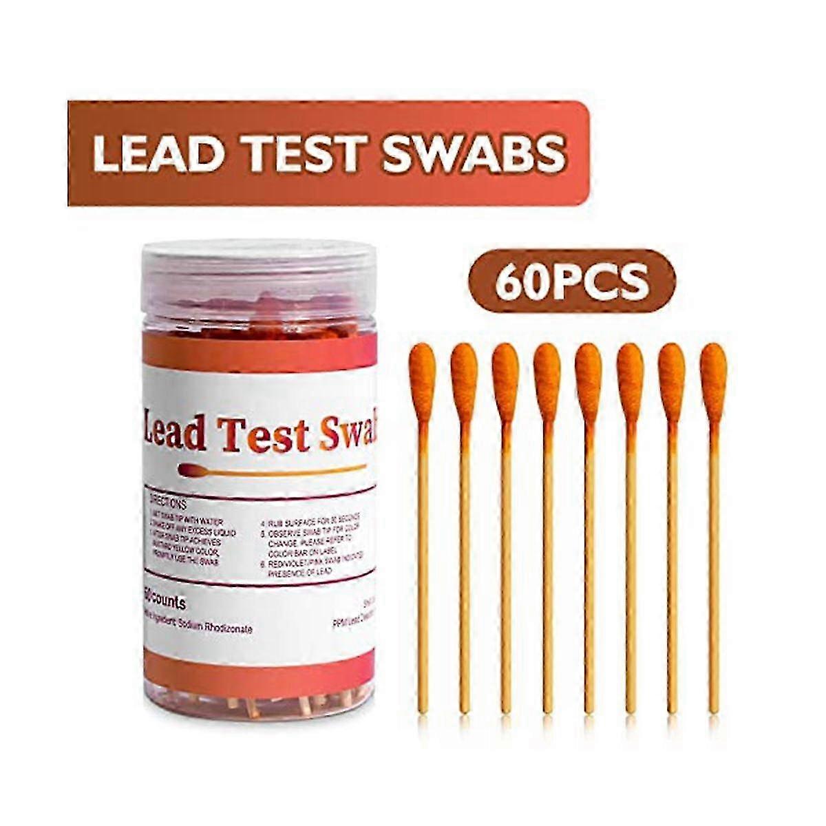 Lead Paint Test Swabs Kit: 60 Pcs Lead Test Kit Swabs, Home Lead Test ...