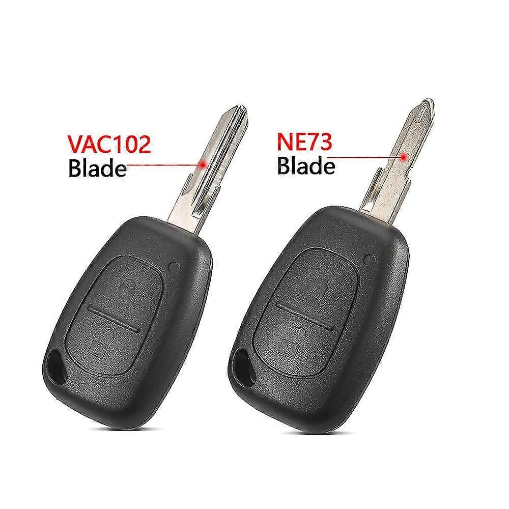 2 Button Remote Key 433mhz Pcf7946 Chip For Opel/renault Vivaro Trafic ...