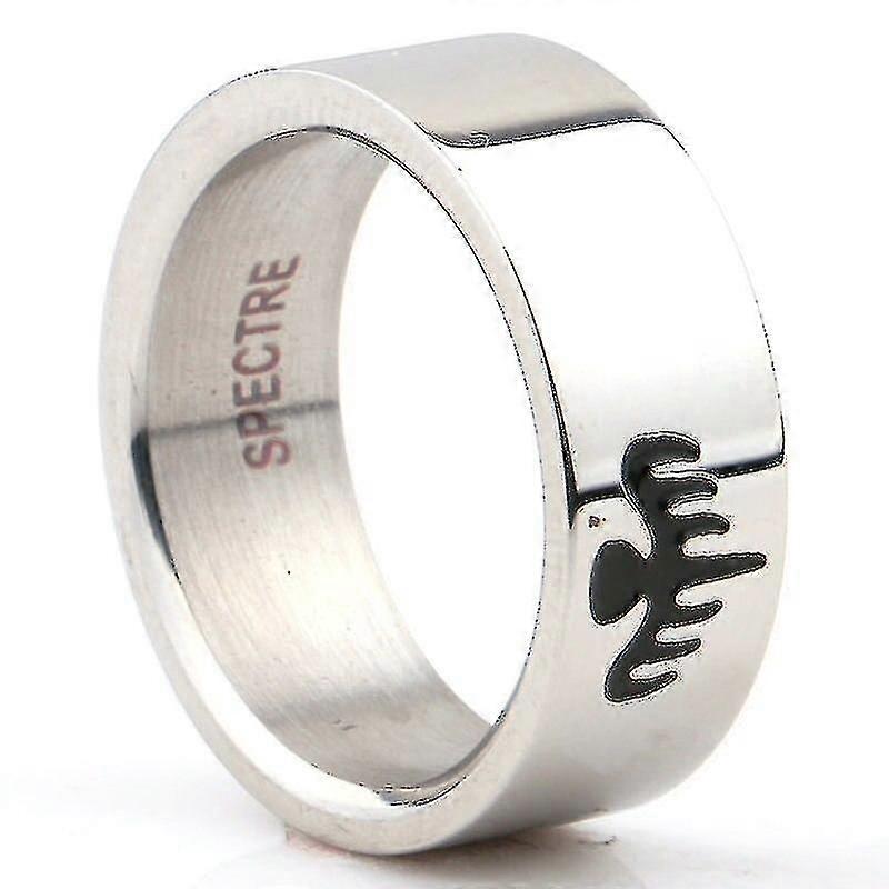 New Trendy James Bond 007 Spectre Ring Men S Ring Fashion Metal ...