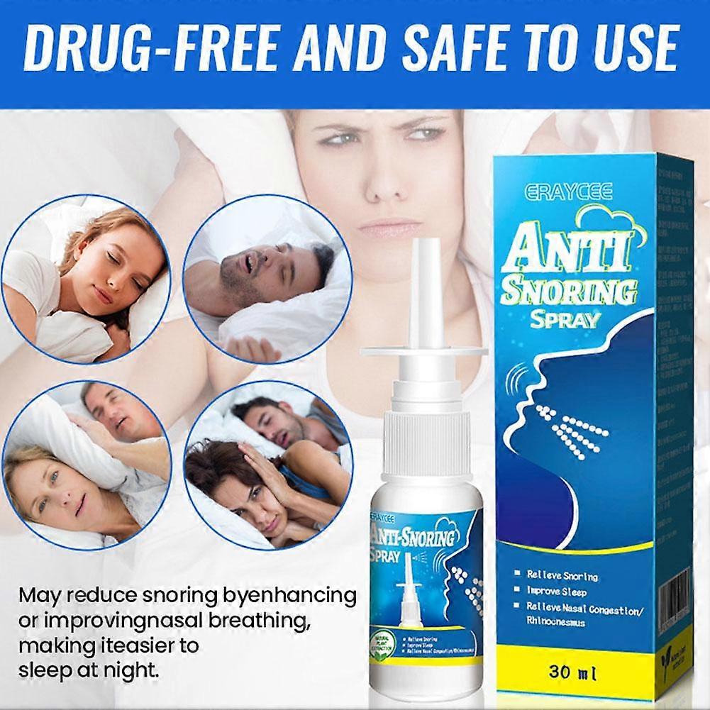 Anti Snoring Relief Remedy Snoring Nasal Spray Snore Stop Spray | Fruugo UK