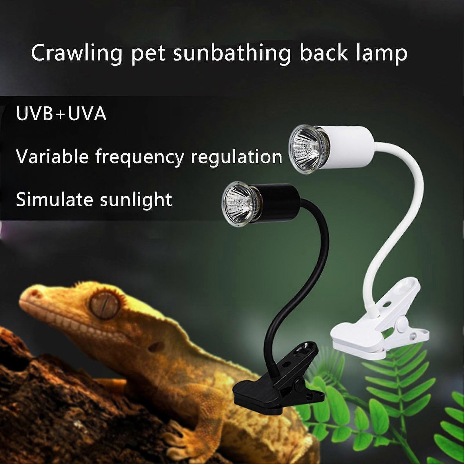 Reptile Basking Spot Lamp Reptile Heat Lamp With 360 Rotatable Hose For ...