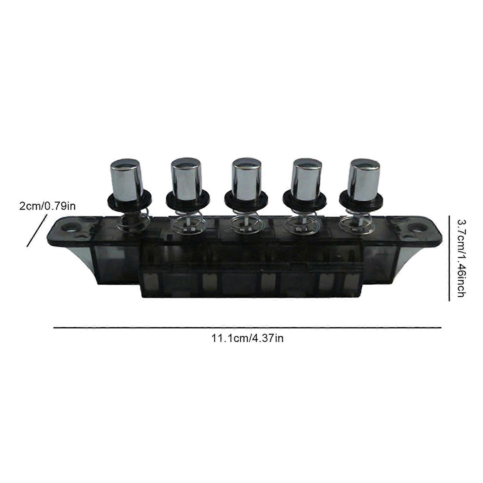 Push Button Piano Type Five-position Plug-in Button Switch for Range ...