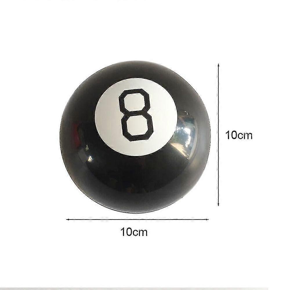 10cm Magic Ball Prophecy Magic Eight Ball Black 8 Fortune Teller ...