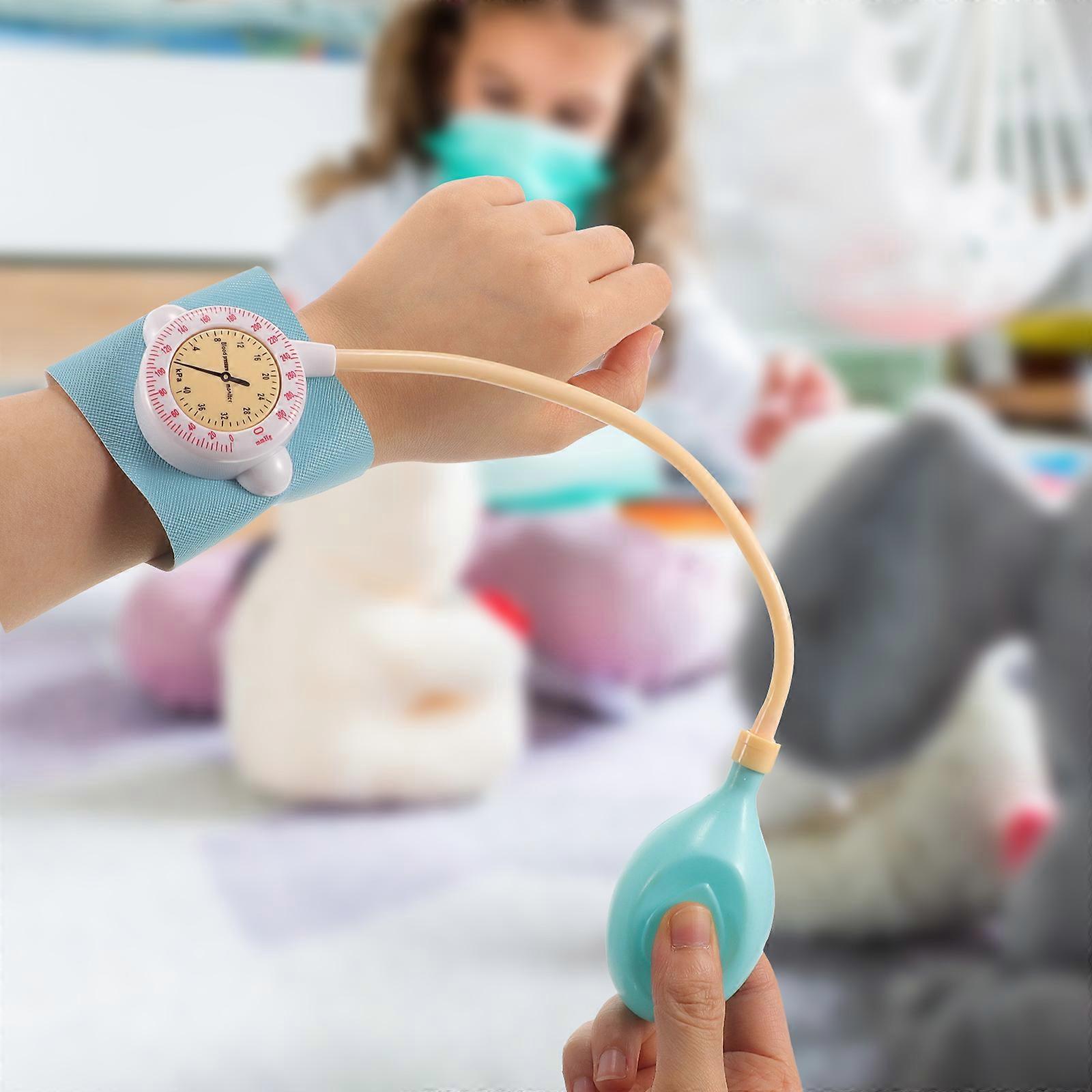 Children Simulation Family Doctor Toy Mini Blood Pressure Monitor Toy ...