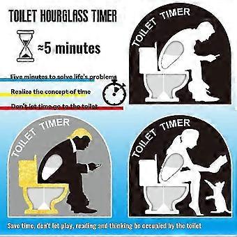 Toilet Timer 5 Minutes Toilet Hourglass Sand Timer Gag Gifts Sand Clock ...