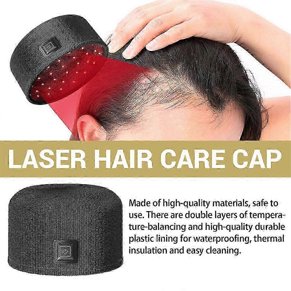 Red Light Therapy Cap LED Infrared Laser Hair Growth Hat Helmet Loss ...