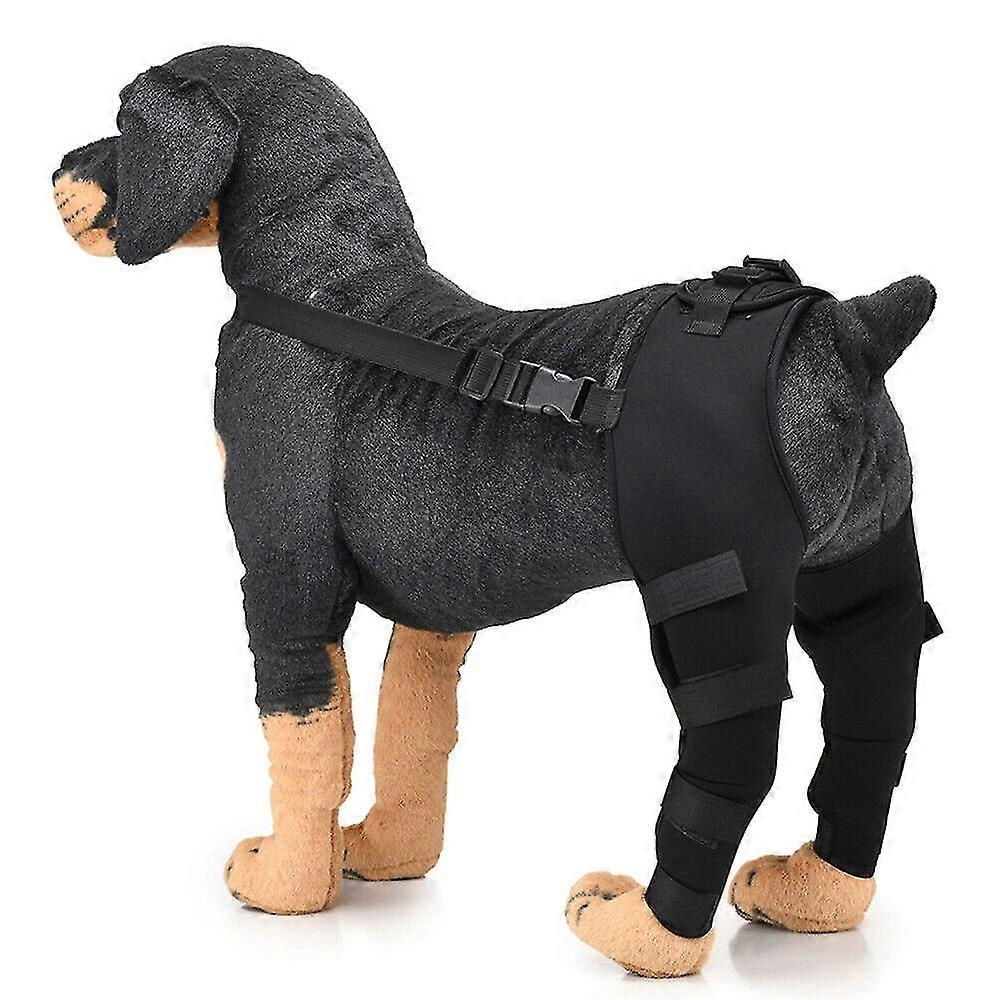 Dog Rear Leg Support for Back Hind Legs Knee Brace Mediucal Pet Injury ...