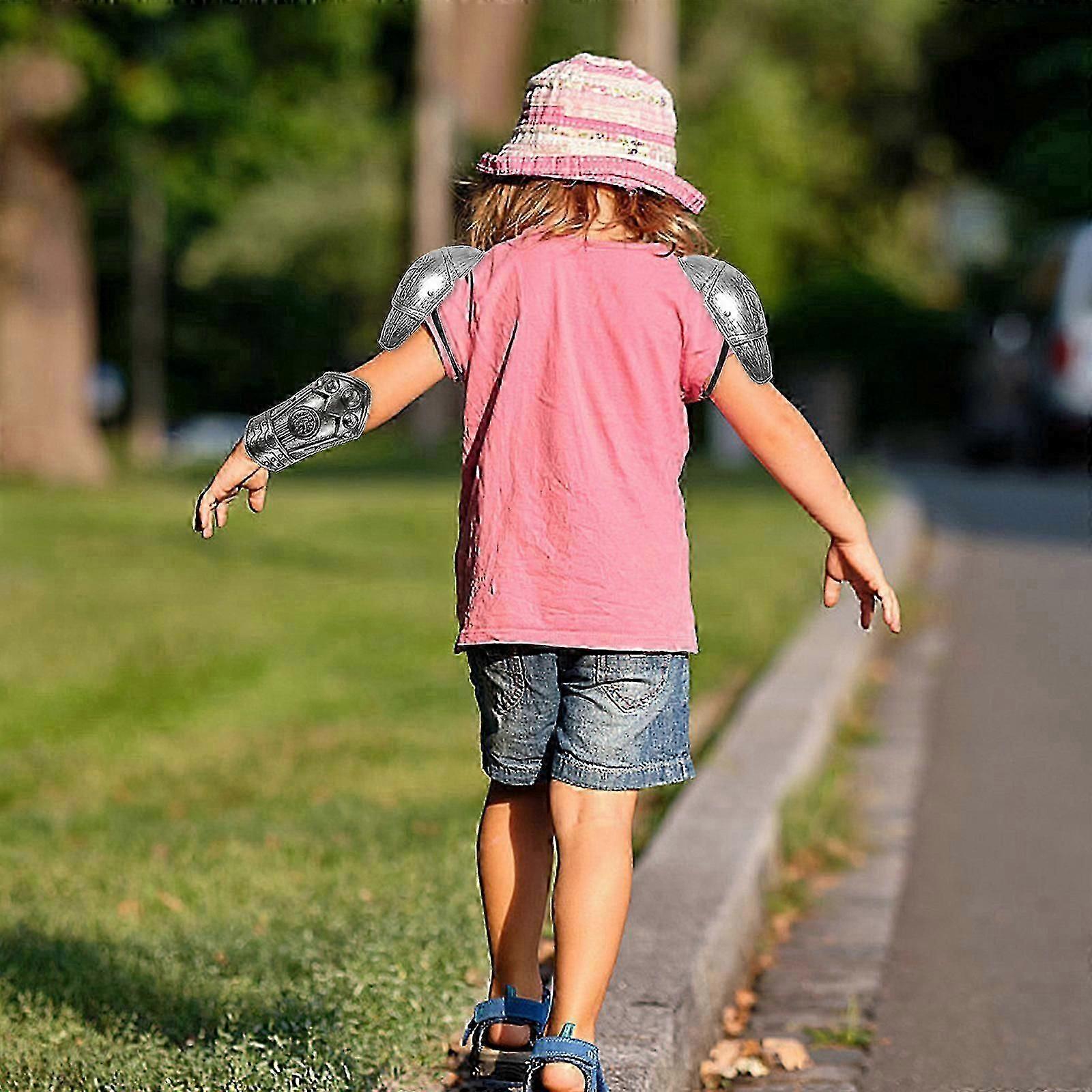 1 Set Cosplay Armour Costume Accessory Vintage Armour Arm Plate And ...