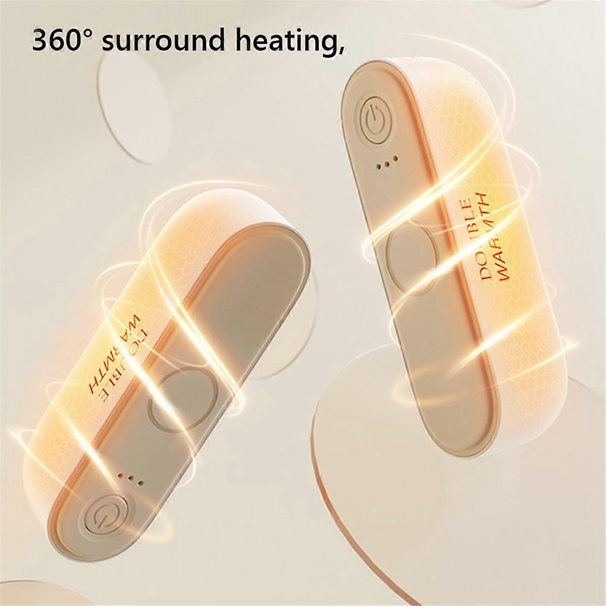2 in 1 Magnetic Hand Warmer Mini Hand Warmer Heater Setting Split ...