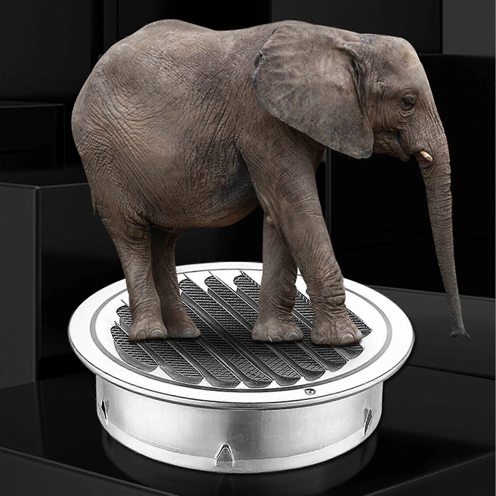 Round 75-200 ventilation grille stainless steel insect screen flange ...