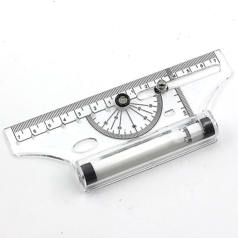 Multifunctional Drawing Ruler Portable Universal Parallel Ruler ...