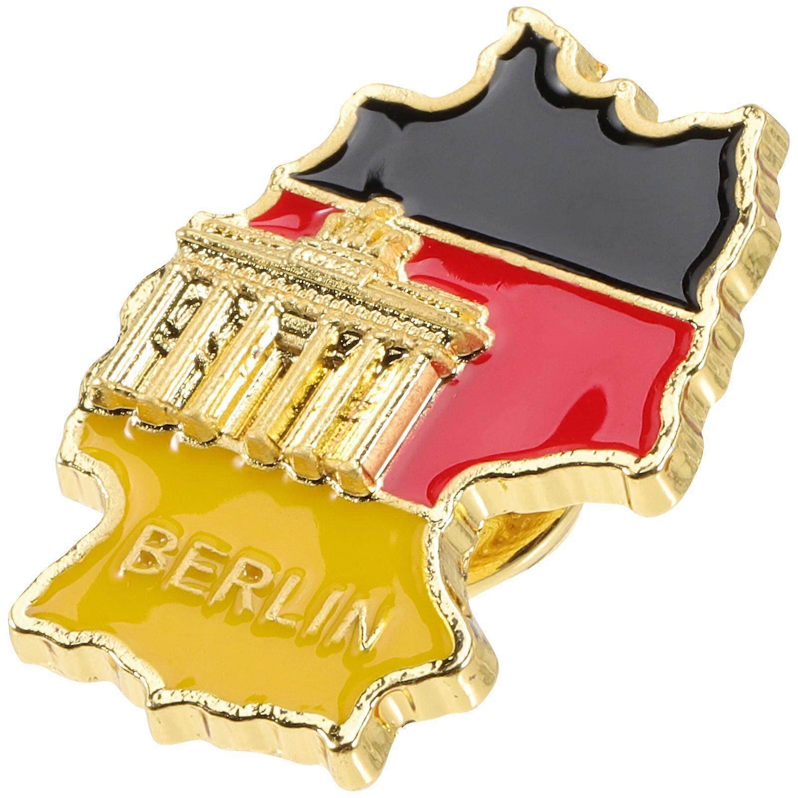 Germany Flag Lapel Pin Metal Flag Pin Badge Brooch Clip for Patriotic ...