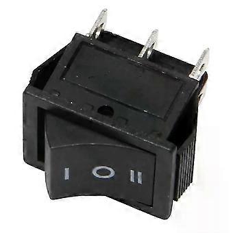 6-Terminals 3 Position ON/OFF/ON DPDT Boat Rocker Switch Double Pole ...