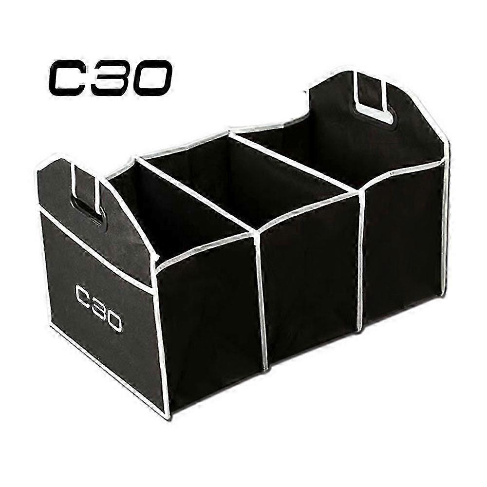 Folding Car Trunk Storage Box Auto Accessories For Volvo XC90 XC60 C30 ...