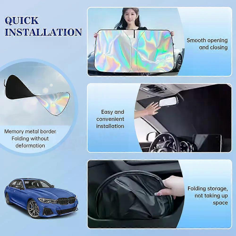 Car Sun shade Front Window Shade Cover Visor Windshield Sunshade For ...