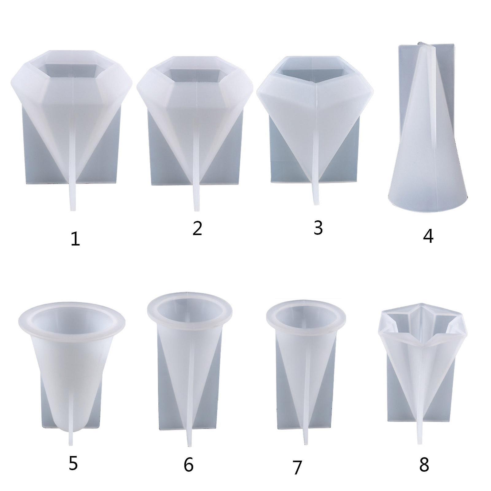 Pyramid Silicone Mold Candles Resin Molds Square Cone Molds Ring Rest ...