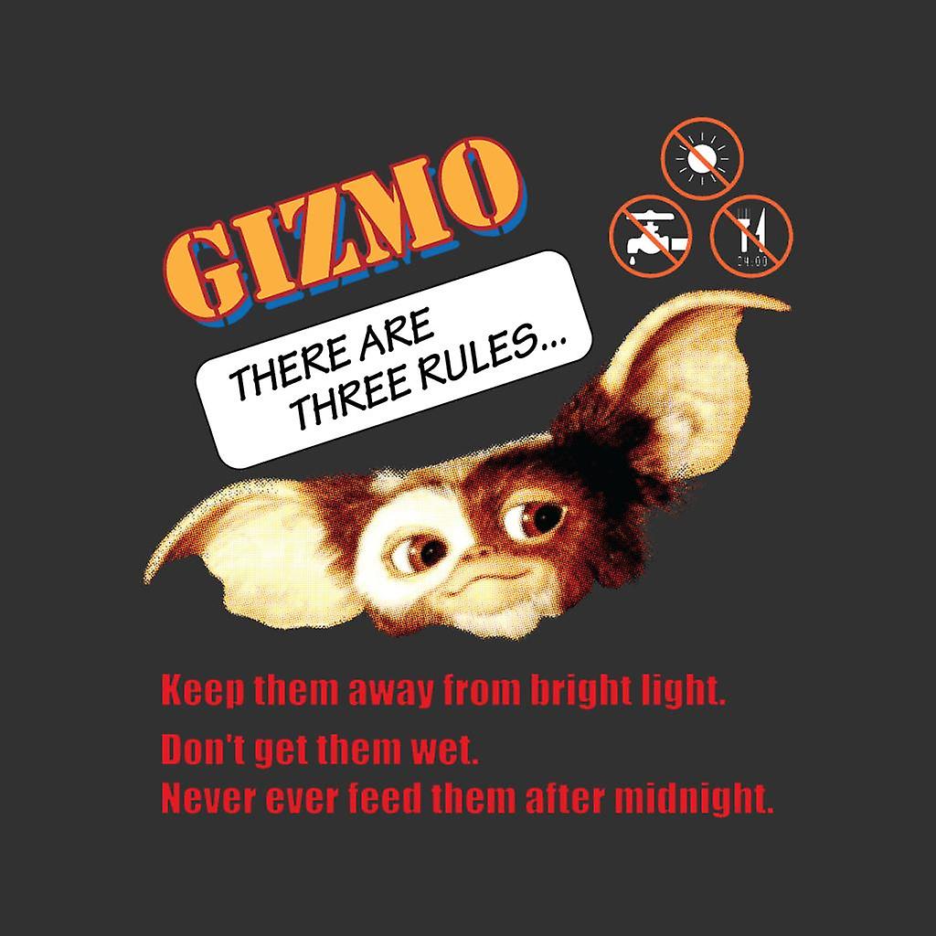 Gremlins Gizmo There Are Three Rules Men's T-Shirt | Fruugo DK