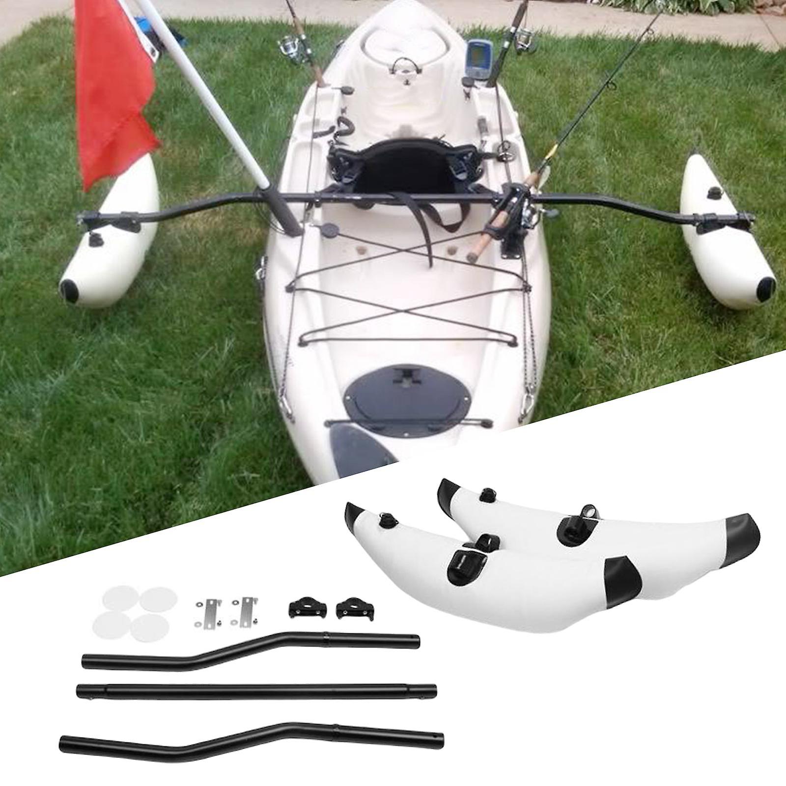 Kayak Stabilization System Inflatable Outrigger Float Rods Arms Kit ...