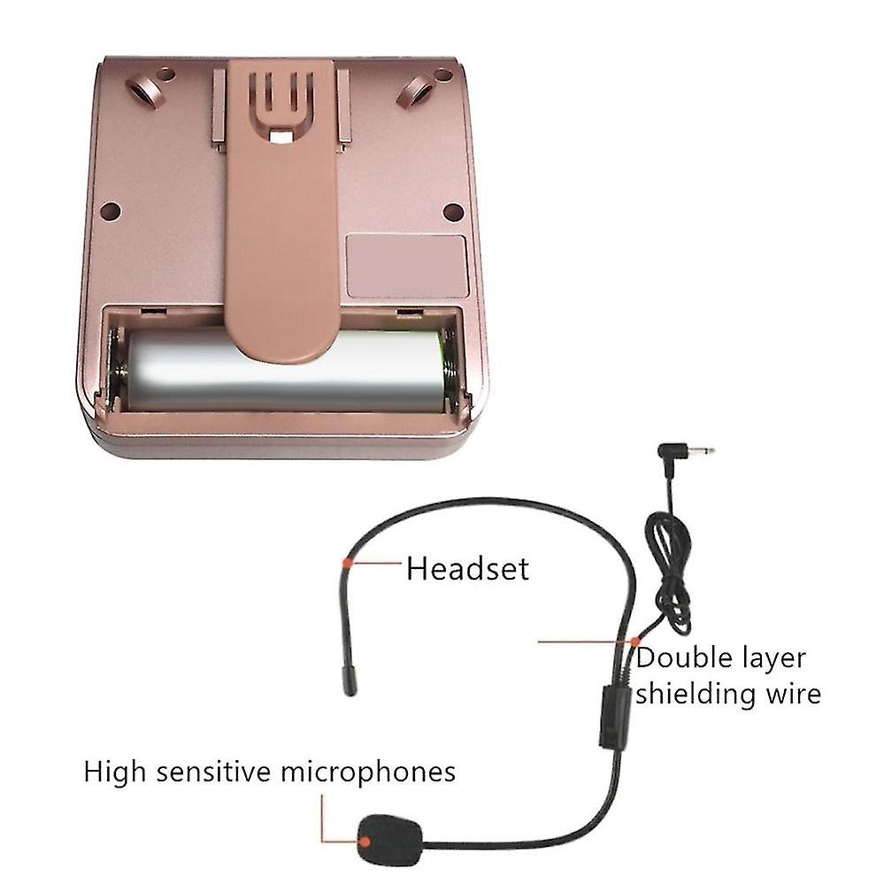 Rolton Portable Microphone Loud Speaker Mini With Usb Tf Card Radio For ...