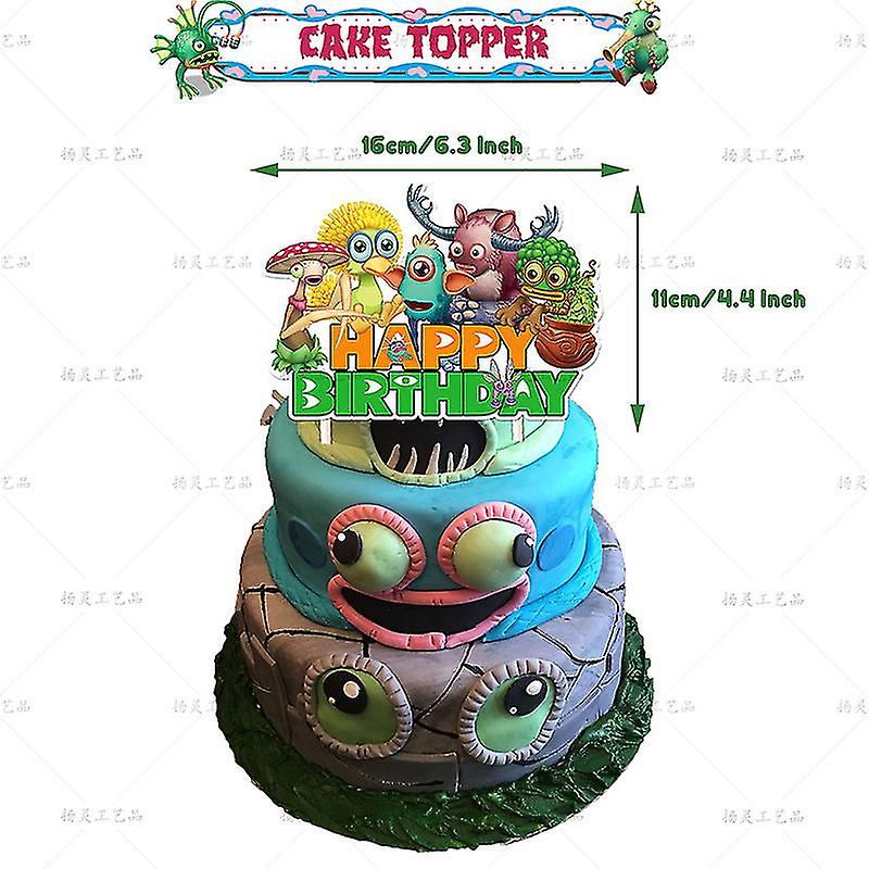 Monster Concert Themed Birthday Party Decorations My Singing Monster ...