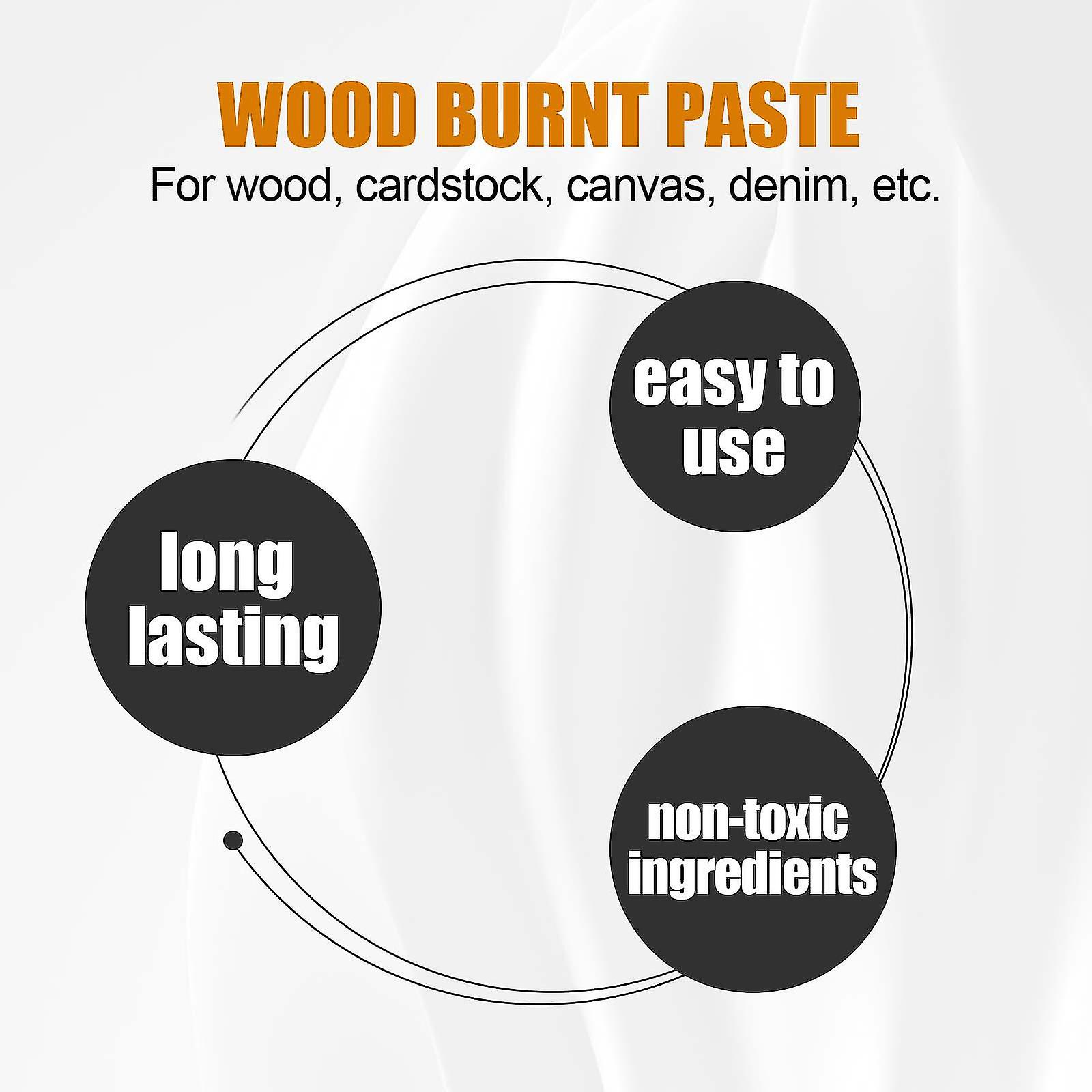 3 PCS Wood Burning Paste Camping Outdoor Wood Cloth Burning Gel DIY ...