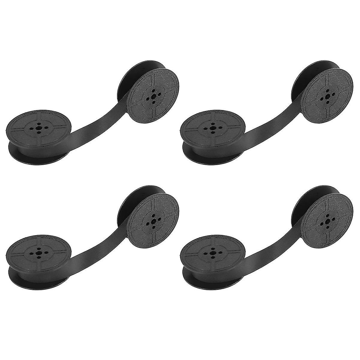 4 Pack Typewriter Ribbon Twin Spool Typewriter Ribbon Ink Twin Spool ...