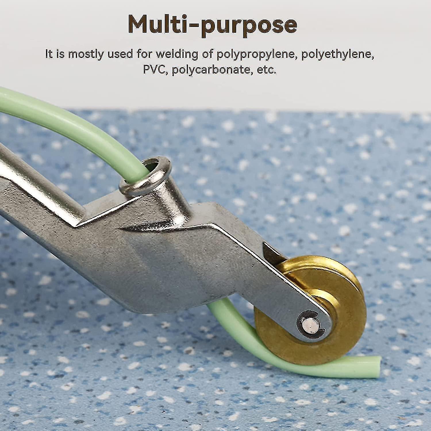 Floor Welding Nozzle, Lap Floor Welding Tips With Wheel For Plastic ...