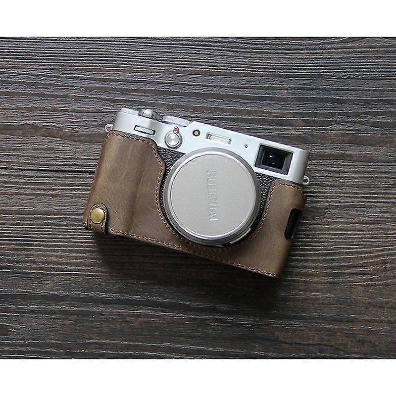 Cowhide Fuji X100v Leather Case Fuji X100v Leather Case X100v Protective Case Camera Bag Camera ...