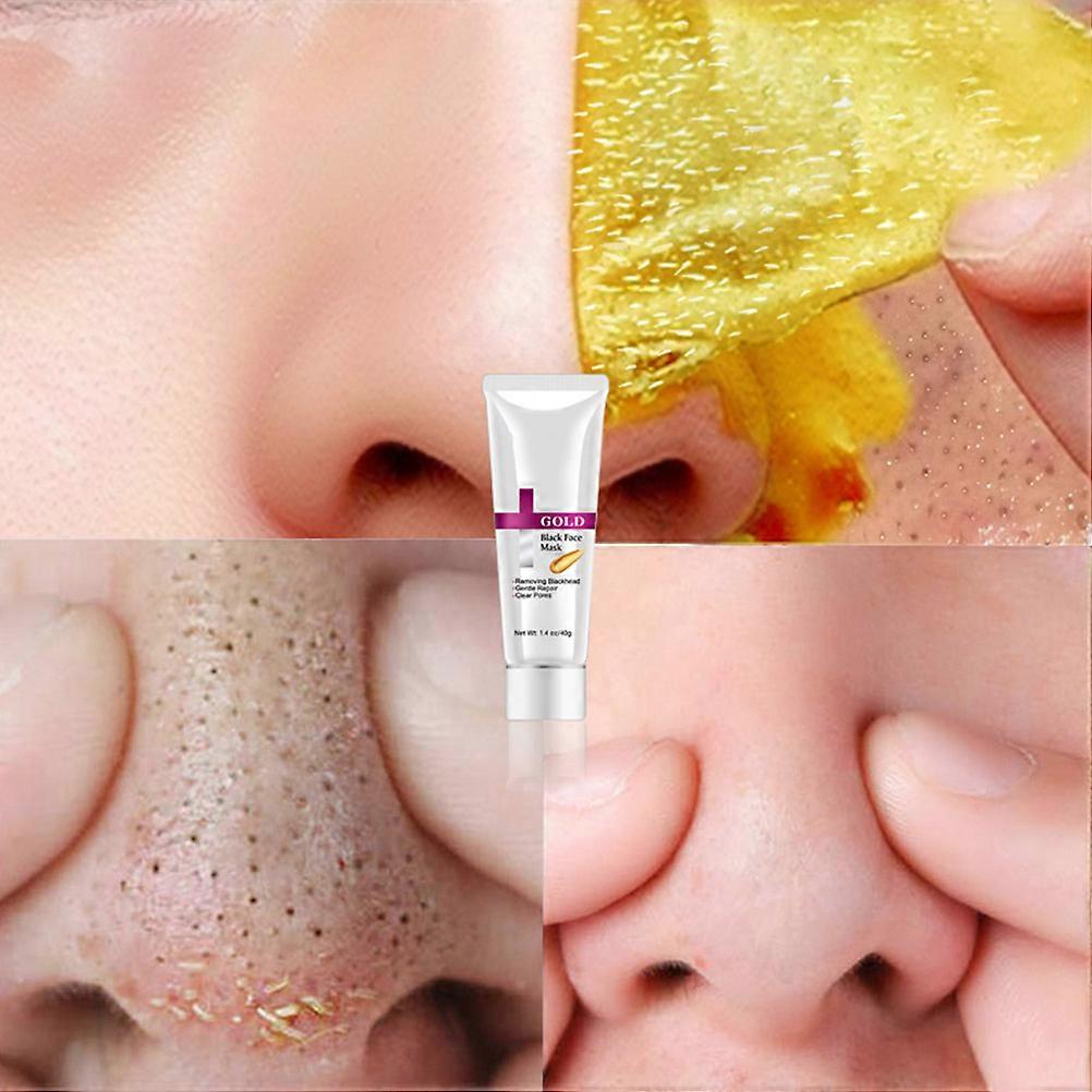 Gold Blackhead Removal Mask Face Care Acne Treatment Face Pore Peeling ...
