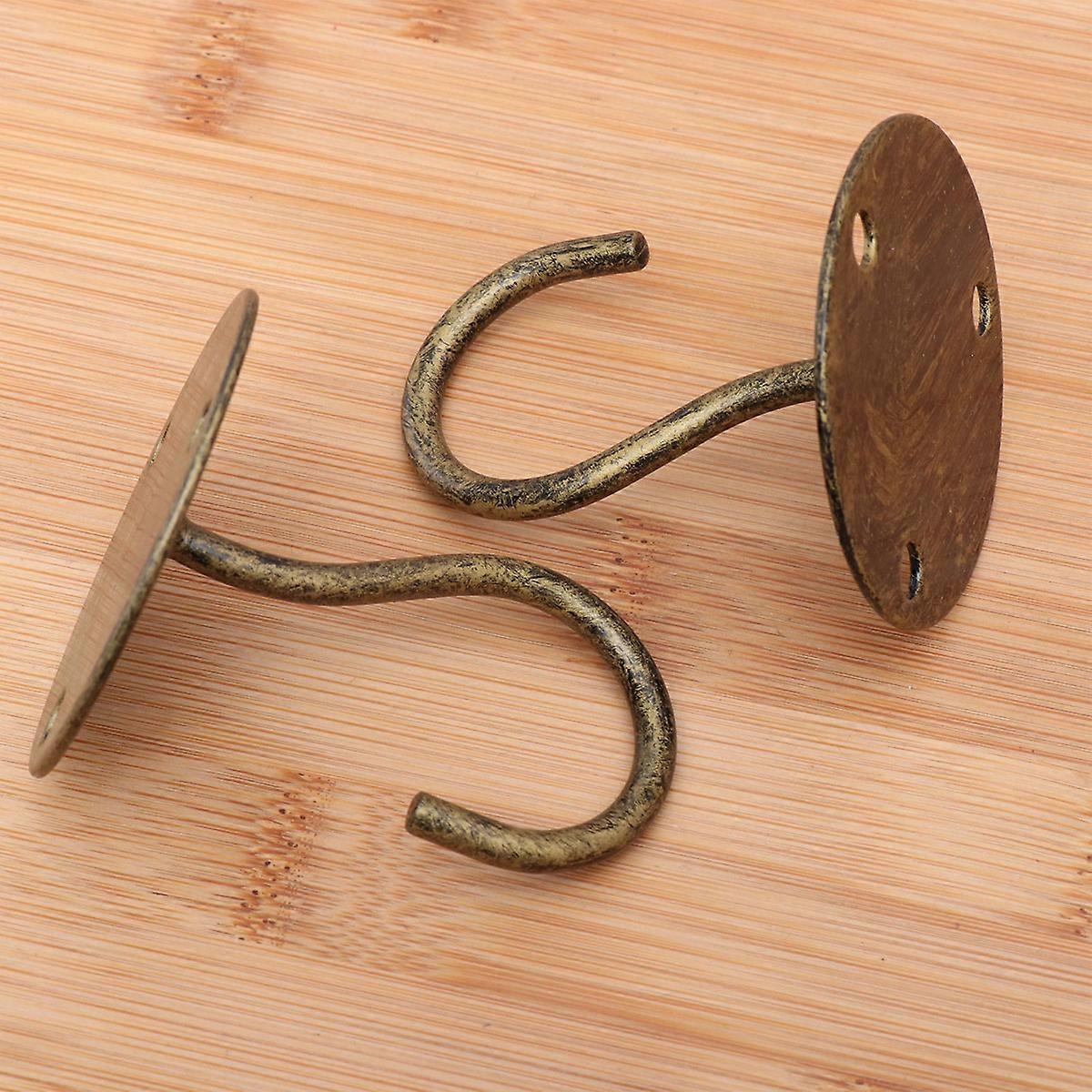 2 PCS Overhead Hooks Cabinet Wardrobe Hooks Porch Lantern Mosquito Net ...