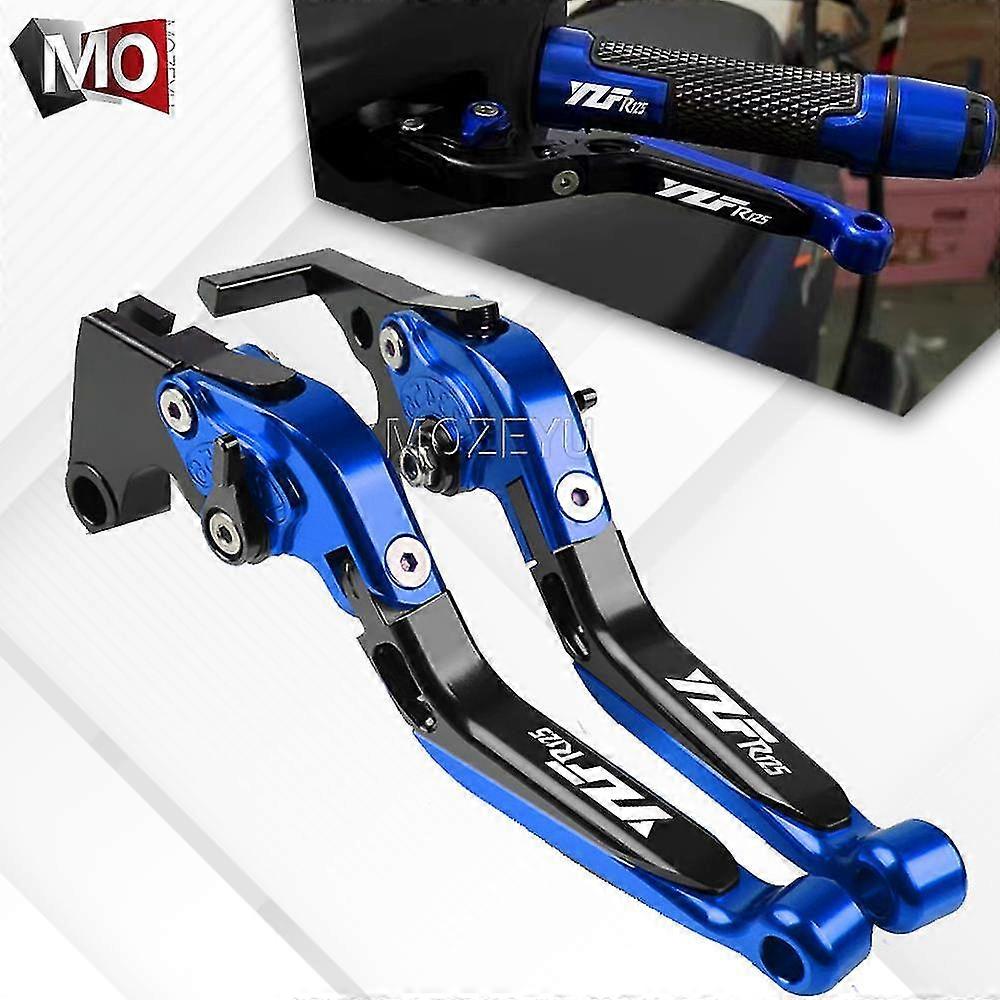 Motorcycle Yzf R125 Adjustable Brake Clutch Levers Handlebar Grip For ...
