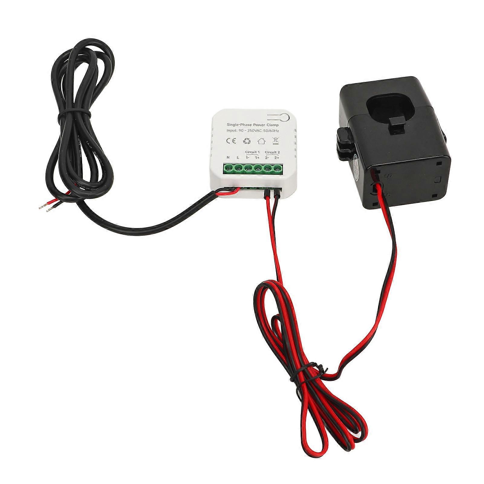 Smart Energy Monitor with 300A CT Clamp Sensor Accurate Real Time Data ...