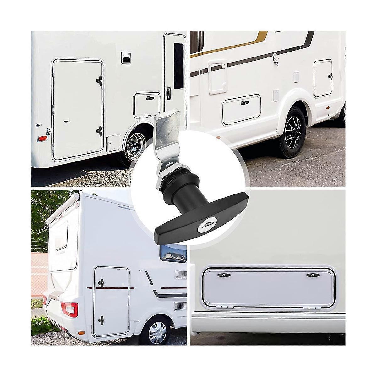 T-Handle Door Lock Truck Cap Locking with 2 Keys for Most Brand of ...
