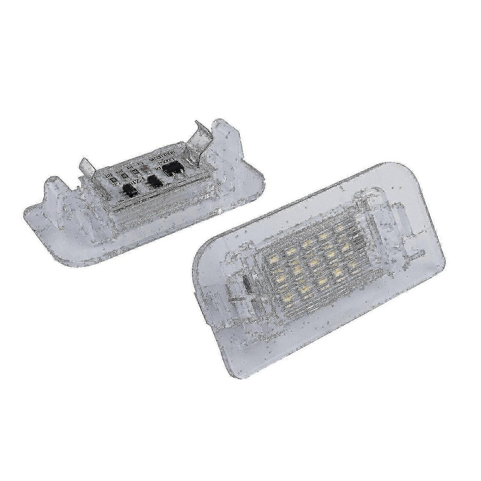 2pcs Car Led Number License Plate Lights For Mercedes Benz B-class W246 ...