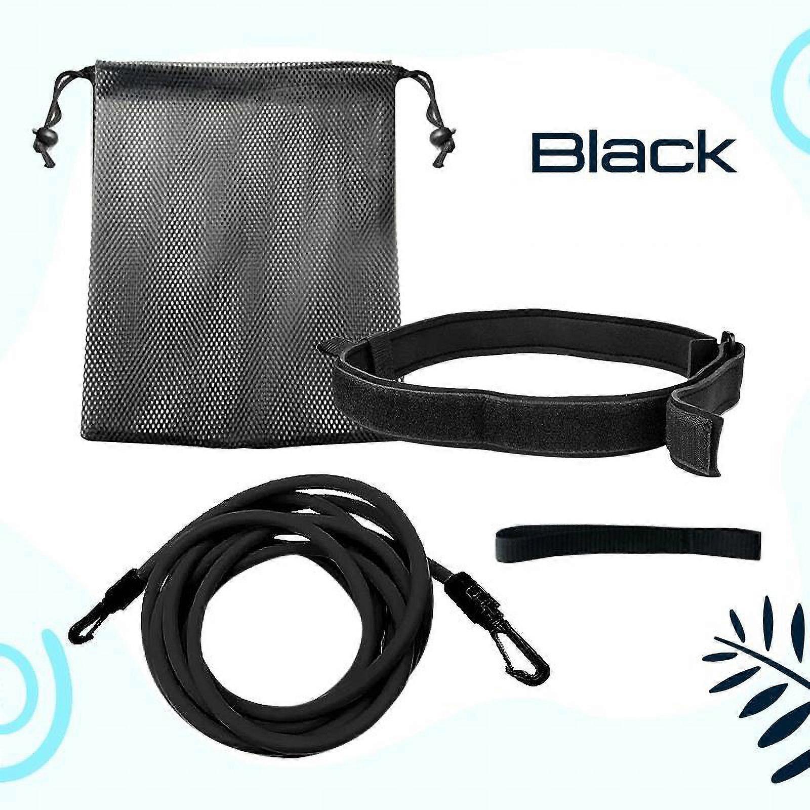 Swimming Training Belt Swimming Bungee Rope Resistance Band Swimming ...