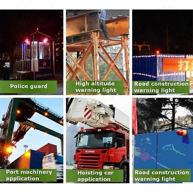 Solar LED Emergency Light/Solar-powered warning lights /Beacon light ...